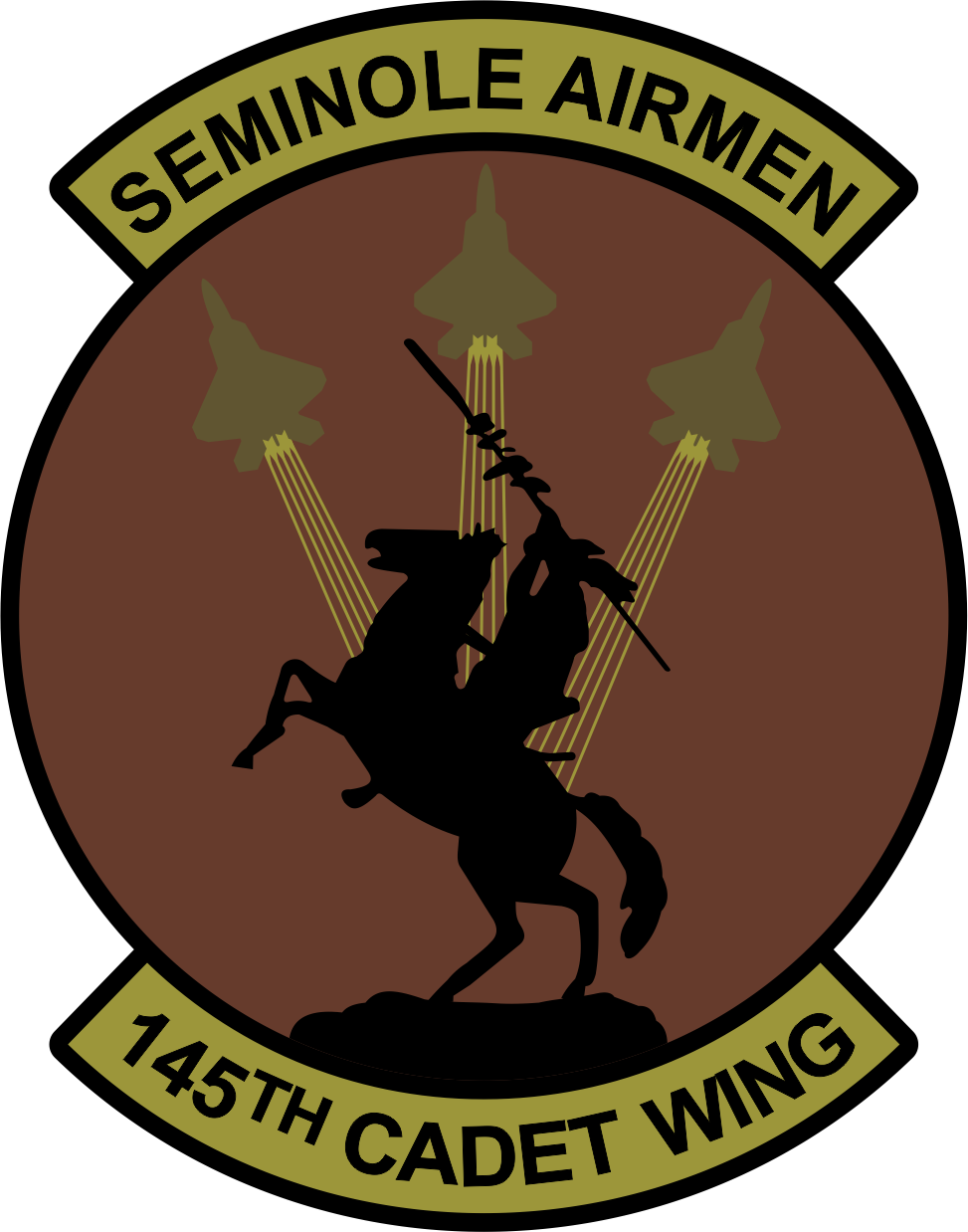 Florida State University AFROTC Det 145 Cadet Wing Seminole Airmen OCP ...