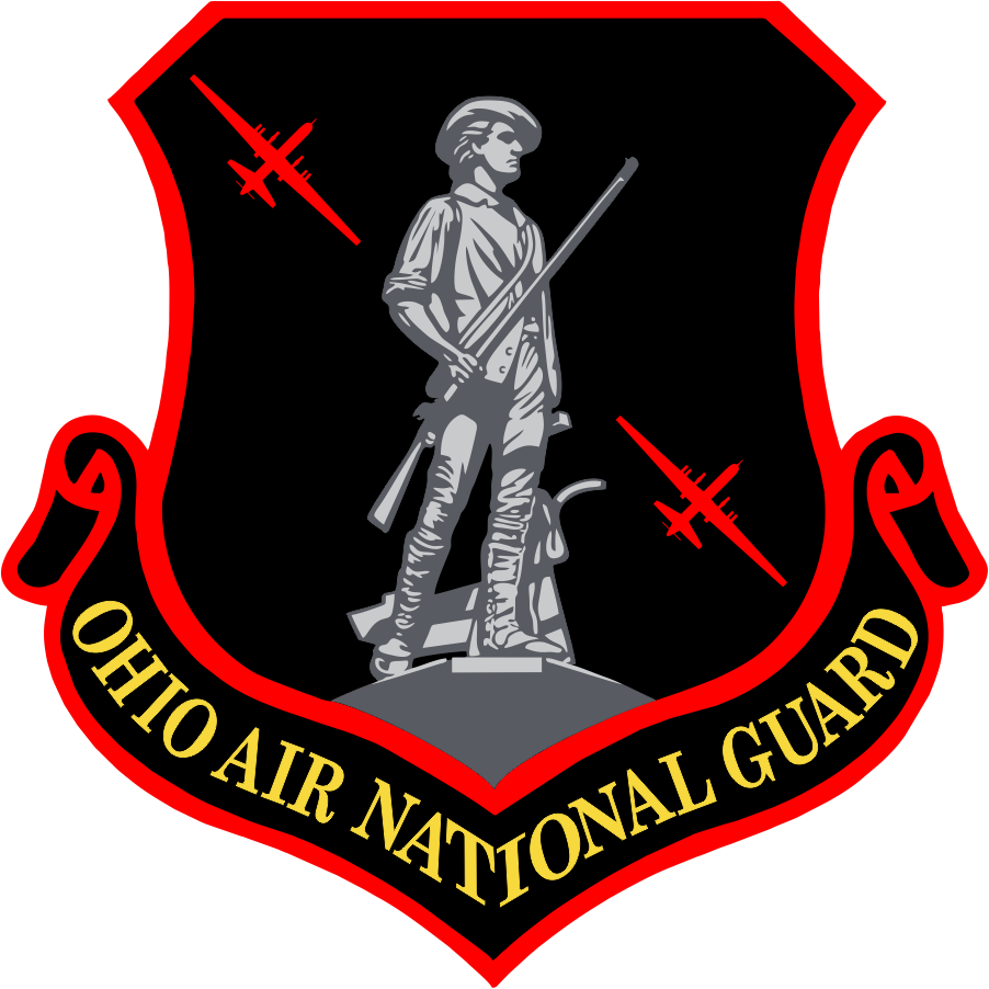 Ohio ANG 178 OSS Ohio National Guard Shield Full Color Minteman Patch 3"