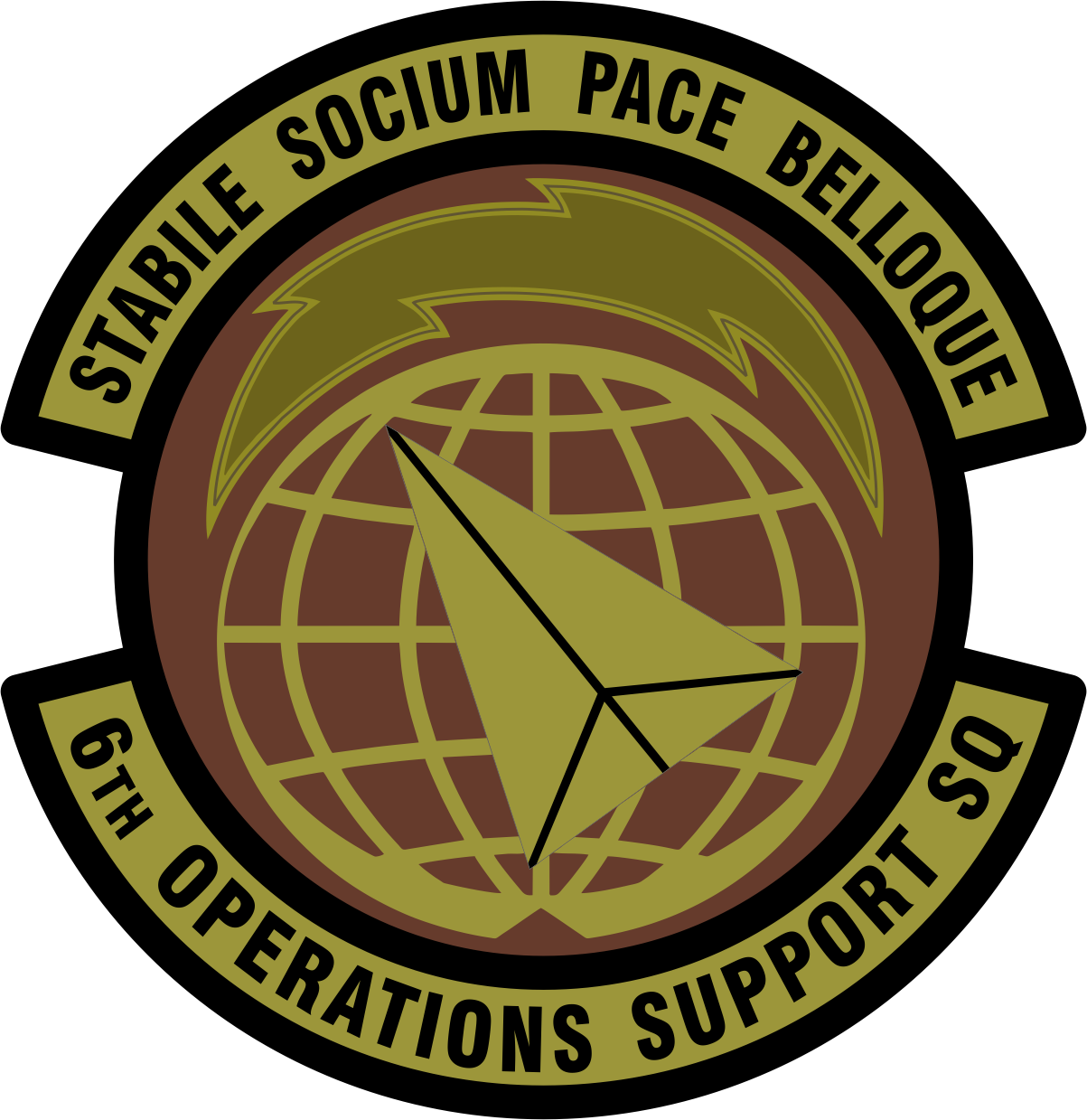 MacDill AFB 6th Operations Support Sq Stabile Socium Pace Belloque OCP ...