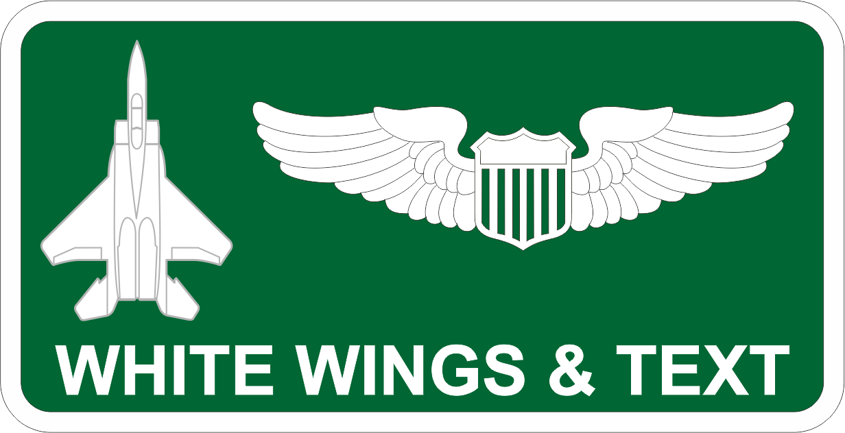 Seymour Johnson AFB 335 FS F-15E Name Tag - Green Background, White ...
